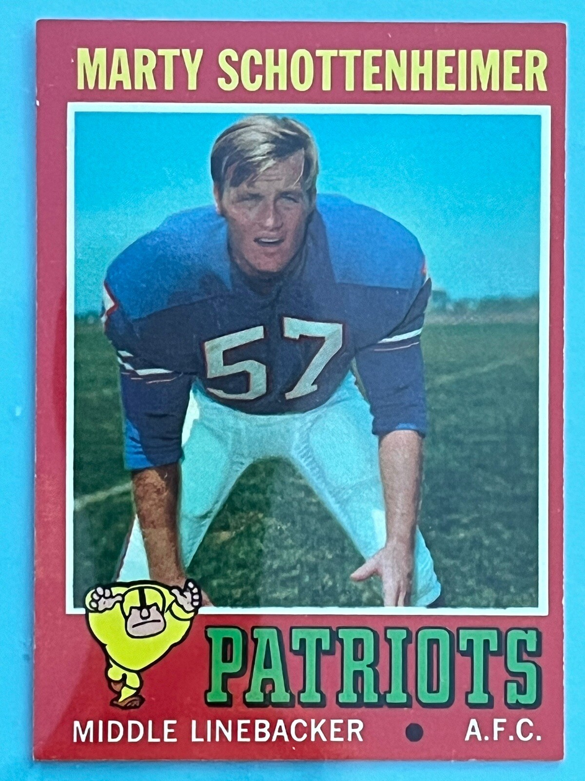 1971 Topps - #3 Marty Schottenheimer (RC) | eBay