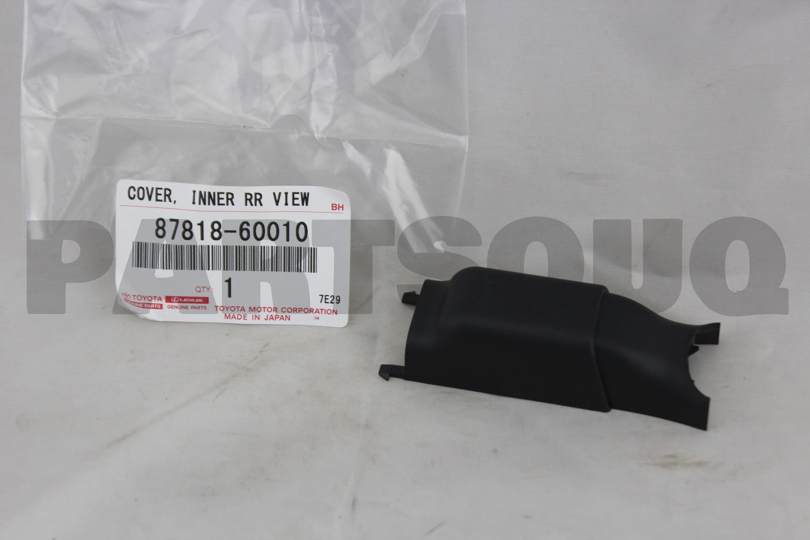 8781860010 Genuine Toyota COVER, INNER REAR VIEW MIRROR STAY HOLDER ...