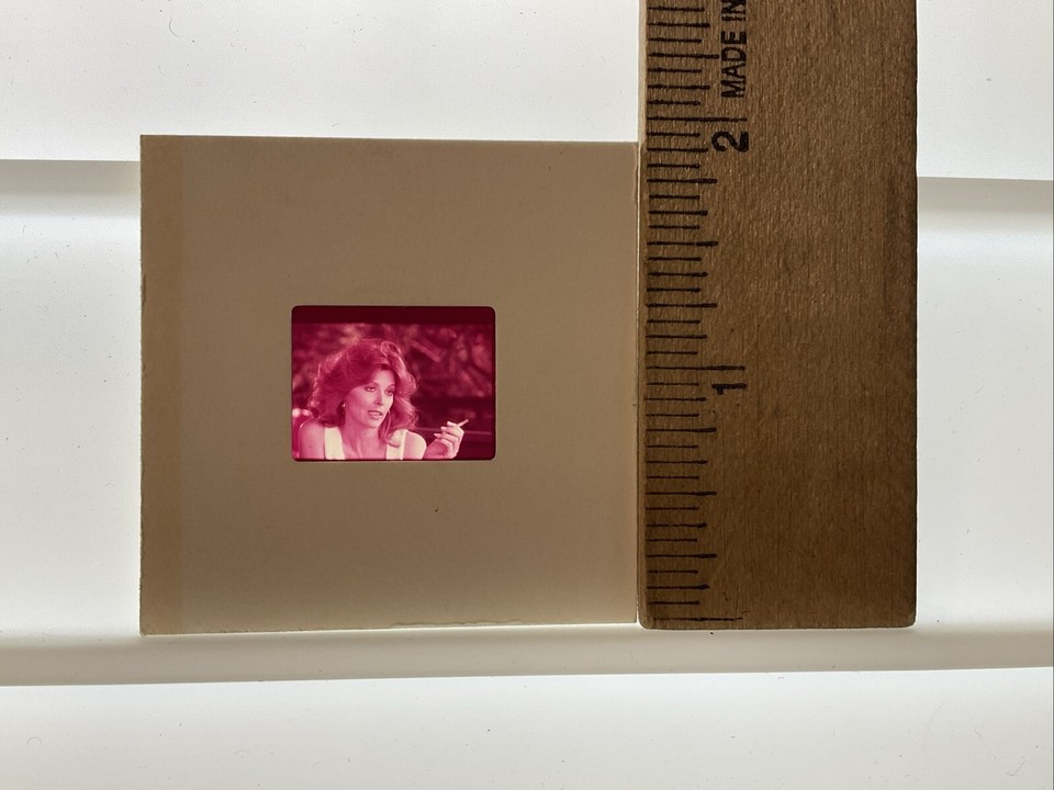 1974 Tina Louise Smoking Cigarettes Film Still Transparency Slide | eBay