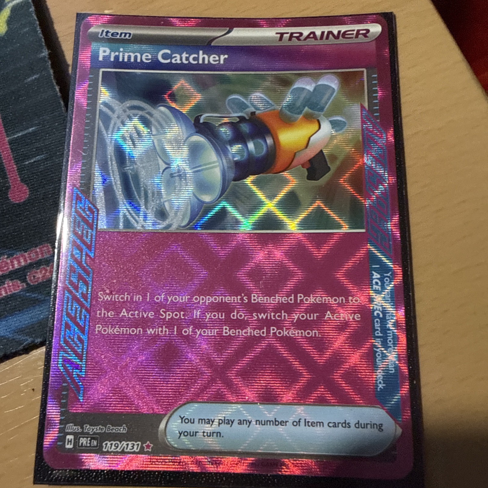 Prime catcher’s Trainer card Holo | eBay