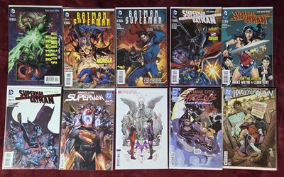 DC Comics 20 Book Lot Batman Robin Harley Quinn Superman | eBay