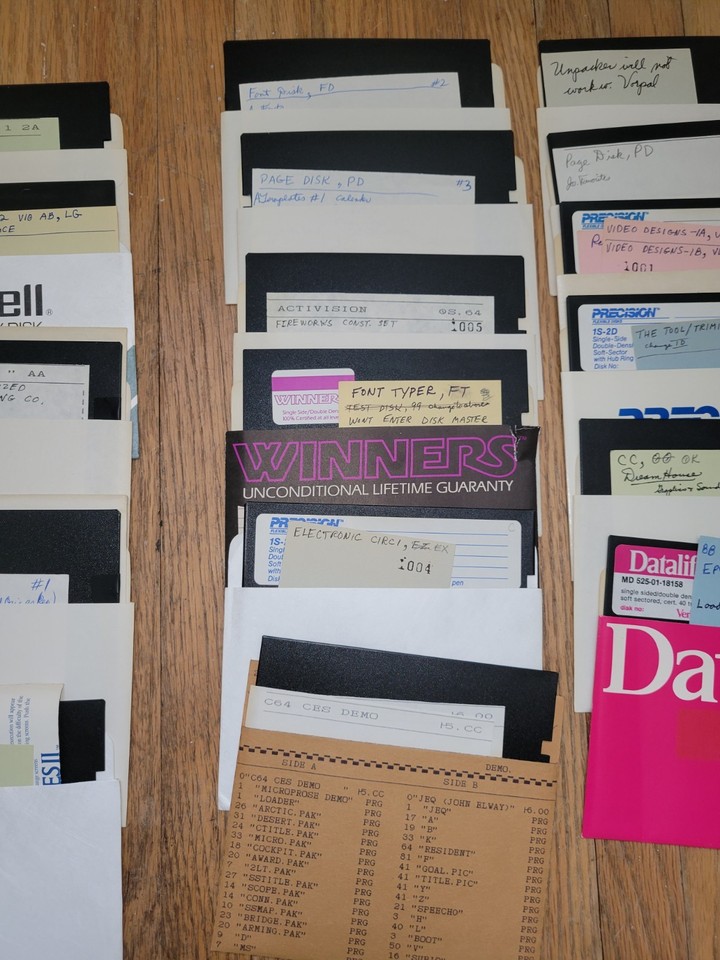 Lot of 17 Commodore 64 / 128 Software Games Disks C64 C128 | eBay