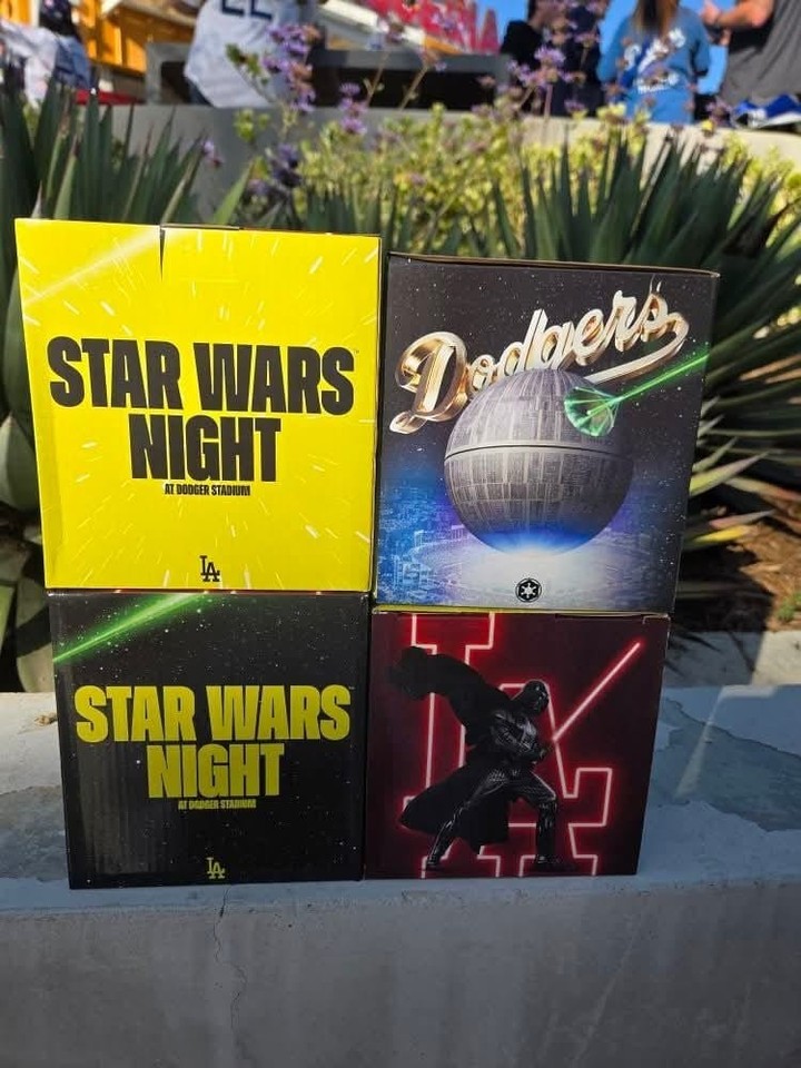 DODGERS STAR WARS DEATH STAR STADIUM BOBBLEHEAD SGA 5/14/25 | eBay
