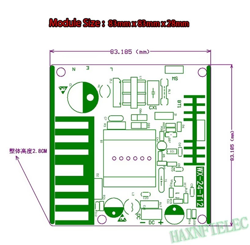 T12 Power Supply Module 24V 150W 6A for STC Welding Soldering Iron ...
