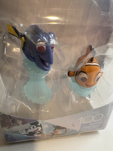Disney 100 Pixar Finding Nemo Dory & Nemo Mini Figure Set Just Play New ...