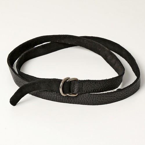 GUIDI BLT0 BISON FULL GRAIN UNISEX LEATHER BELT Bison Leather D-ring ...