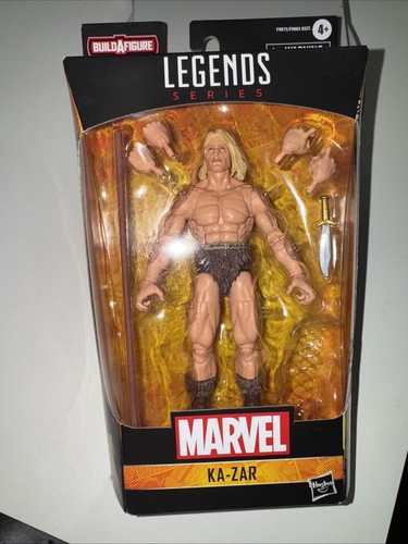 Marvel Legends Ka-Zar Zabu wave BAF savage land No Zabu BAF | eBay