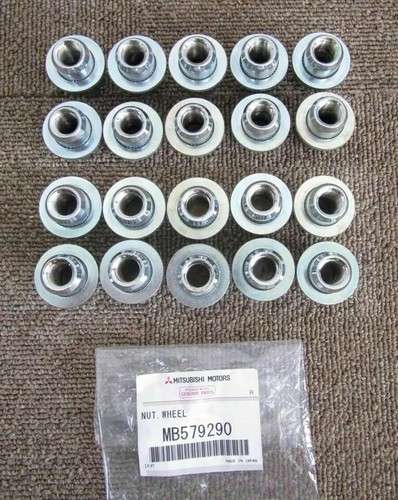 MITSUBISHI GENUINE LANCER EVO5 EVO6 CP9A WHEEL NUT 20PCS SET MB579290 ...