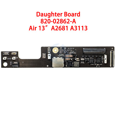 NEW Keyboard Daughter Board 820-02862-03 820-02862-A Macbook Air 13 ...