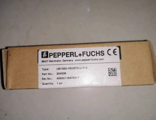 NEW PEPPERL+FUCHS UB1000-18GM75-U-V15 Ultrasonic Sensor | eBay