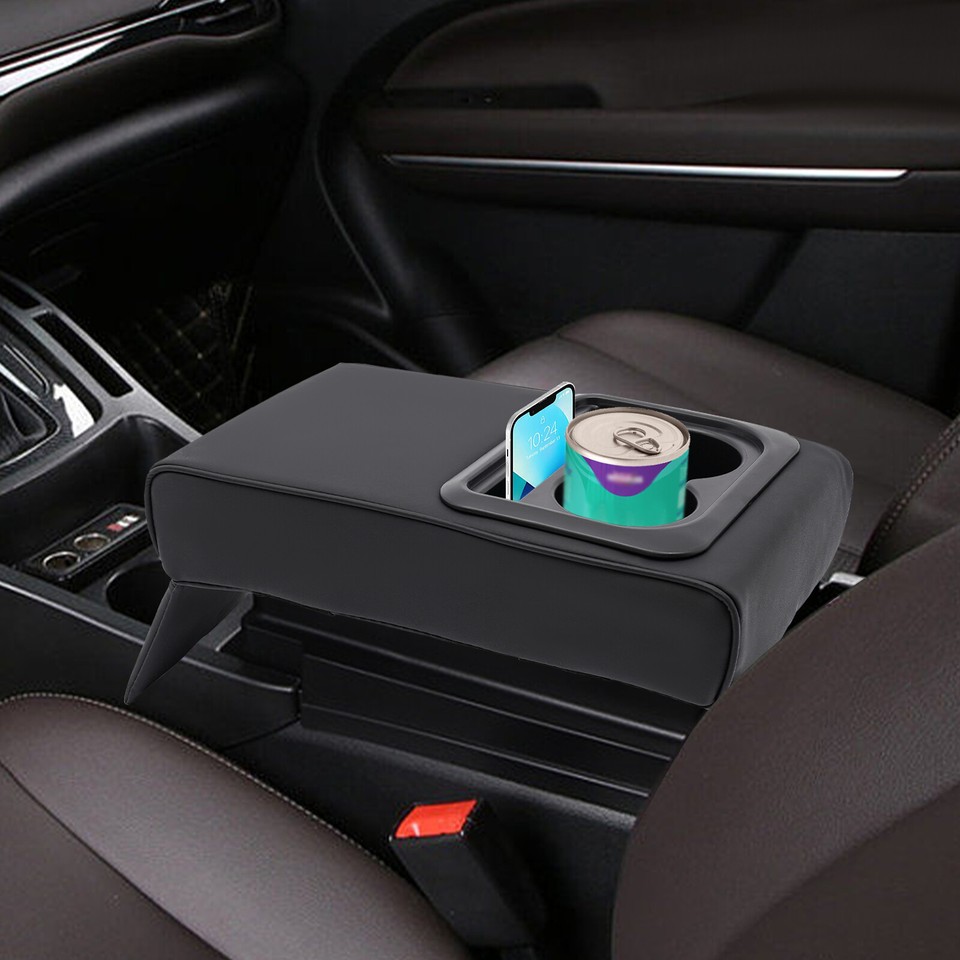 Universal Car Center Console Storage Organizer with Cup Holder for Cars ...