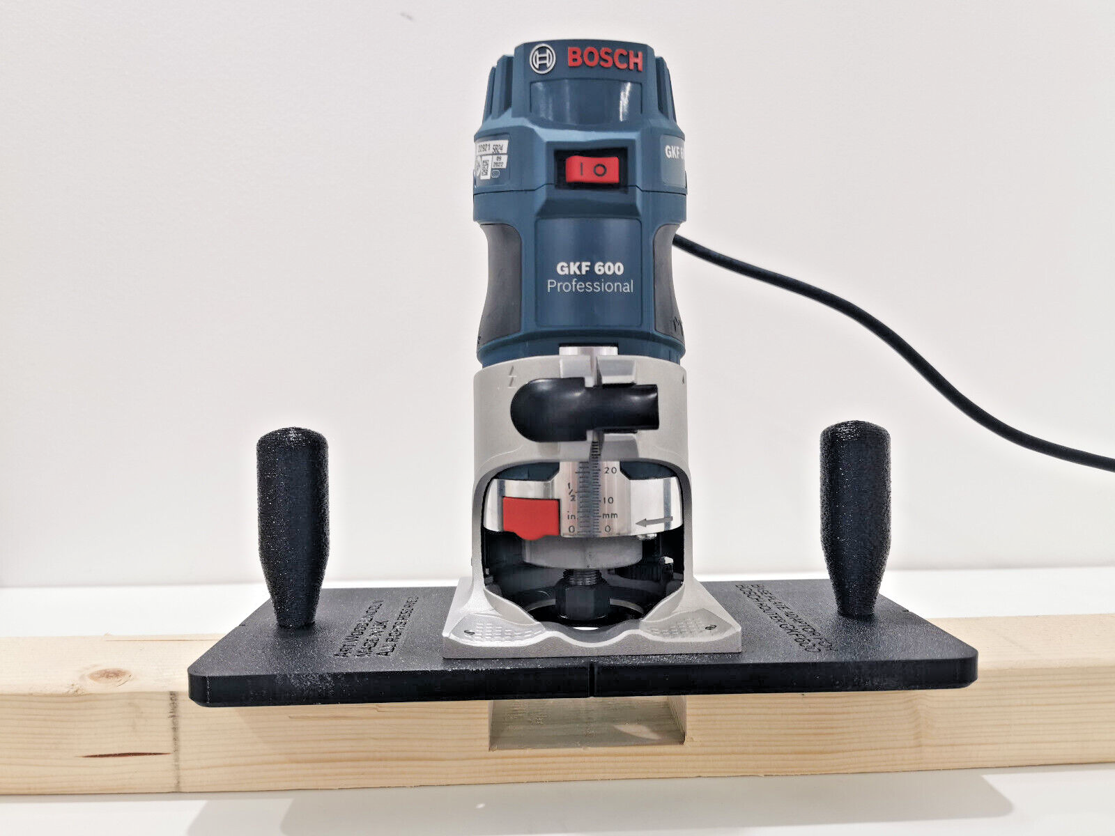 Sub base plate Bosch Router GKF600 Groove Jig Milling Slotting ...