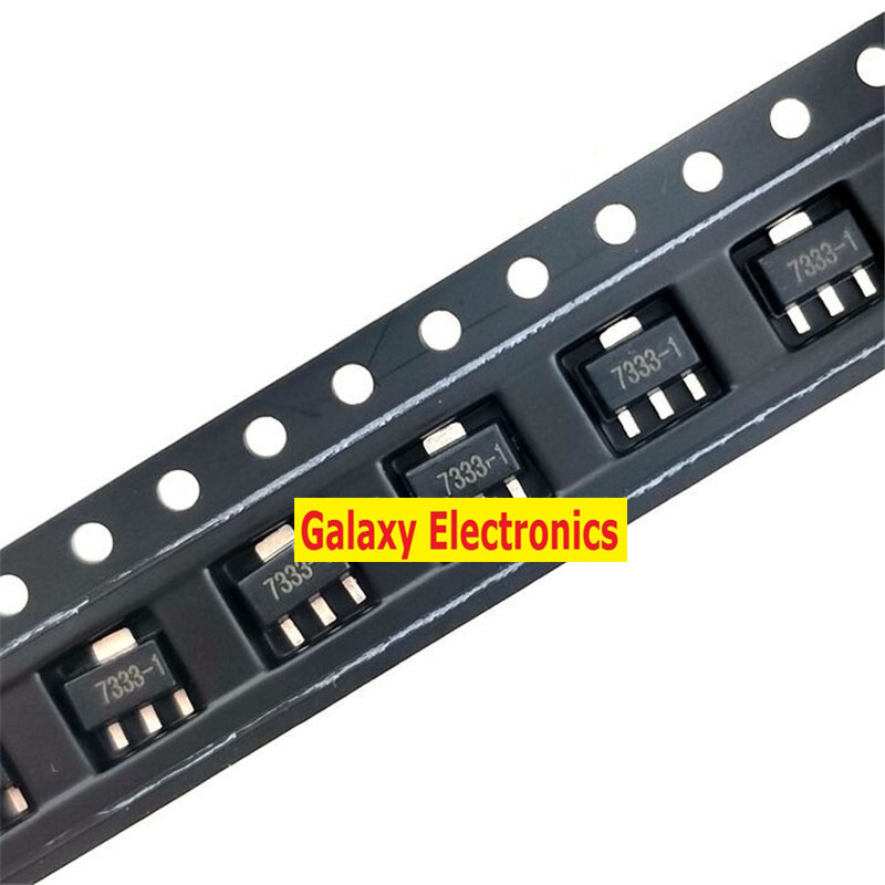 30/50/100pcs HT7333A-1 7333-1 SMD SOT89 low-power three-terminal ...