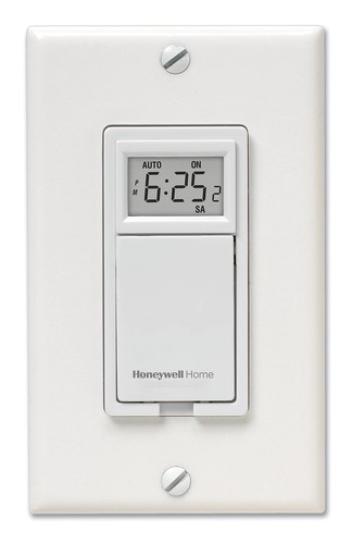 Honeywell 7 Day Programmable Light Switch Timer Energy Saving Custom ...