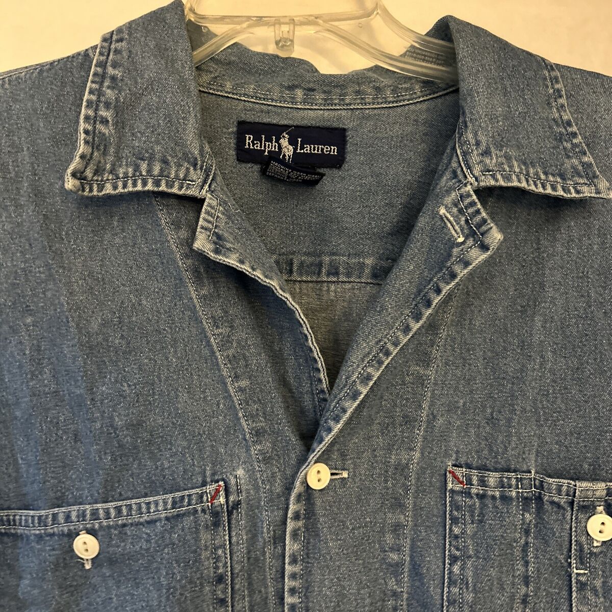Vintage Polo Country Ralph Lauren Men's/Unisex Denim Work Vintage Polo Country Ralph Lauren Men's/Unisex Denim Work