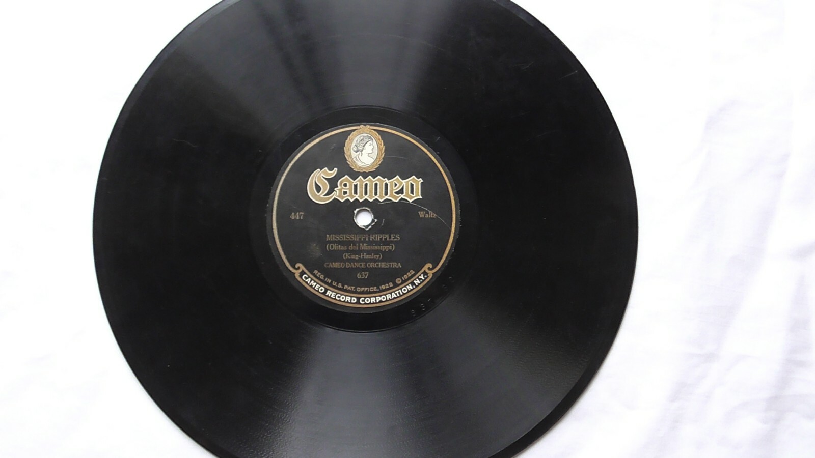 Cameo Dance Orchestra 78rpm single 10-inch Cameo Records #447 ...