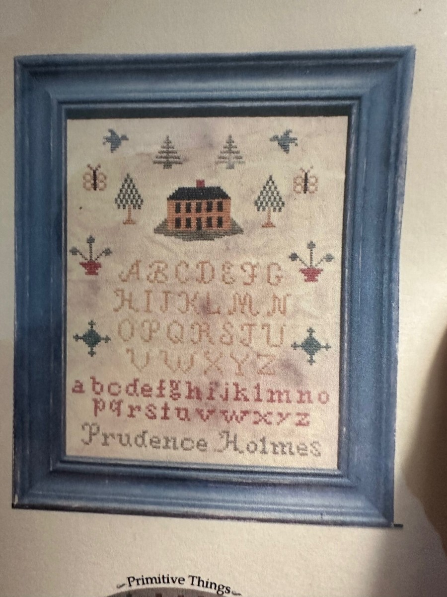 Primitive Sampler Stitchery Patterns SamplersPrimitives Etsy