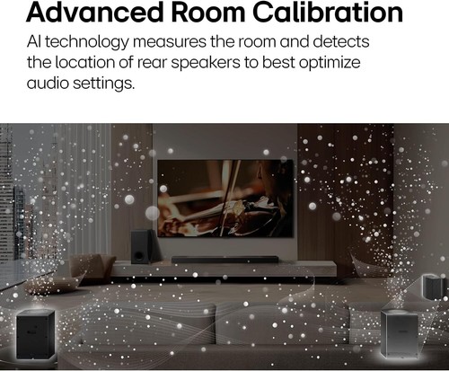 LG S95TR 9.1.5 Channel Soundbar with Dolby Atmos and Rear Surround ...
