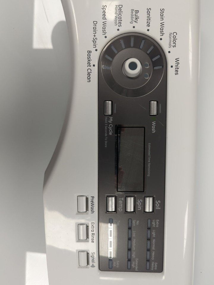 GE Washer Control Panel P# WH41X20815 WH12X20814 | eBay
