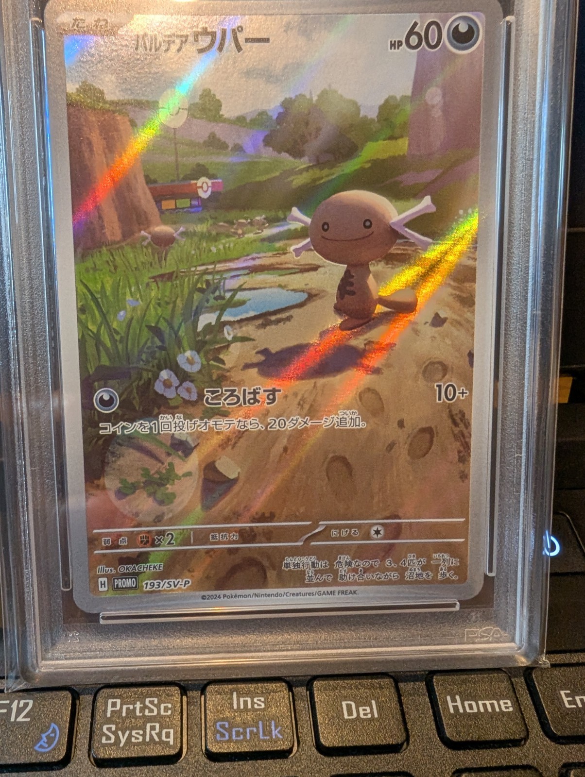 PSA 10 Meowth Wooper Set 192-193/SV-P SV Start Deck Promo Pokemon Card ...