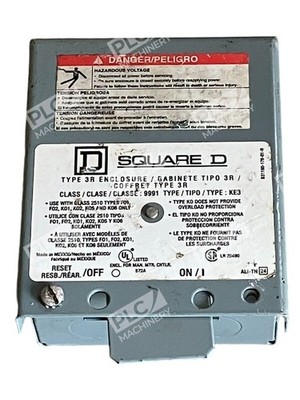Square D Type 3R Enclosure 9991-KE3 | eBay