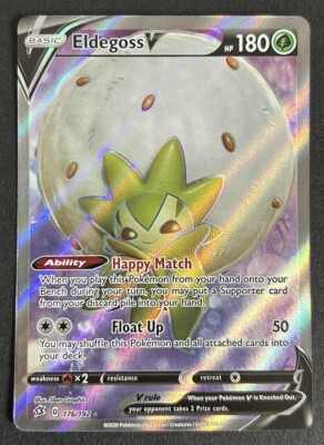 Eldegoss V 176/192 Rebel Clash Ultra Rare Holo Pokemon TCG Card NM | eBay