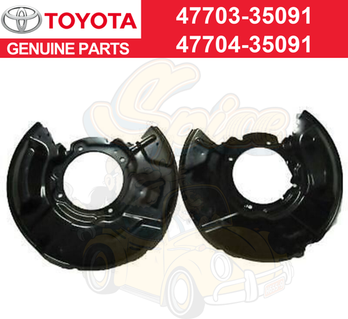 Toyota Genuine New 4RUNNER TACOMA Front Brake Dust Shields Cover RH ...