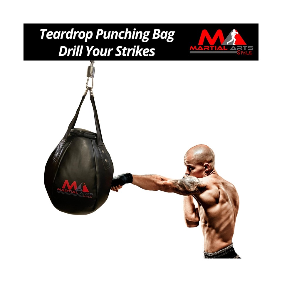 Wrecking Ball Punching Bag, Professional Boxing Teardrop Body Snatcher ...