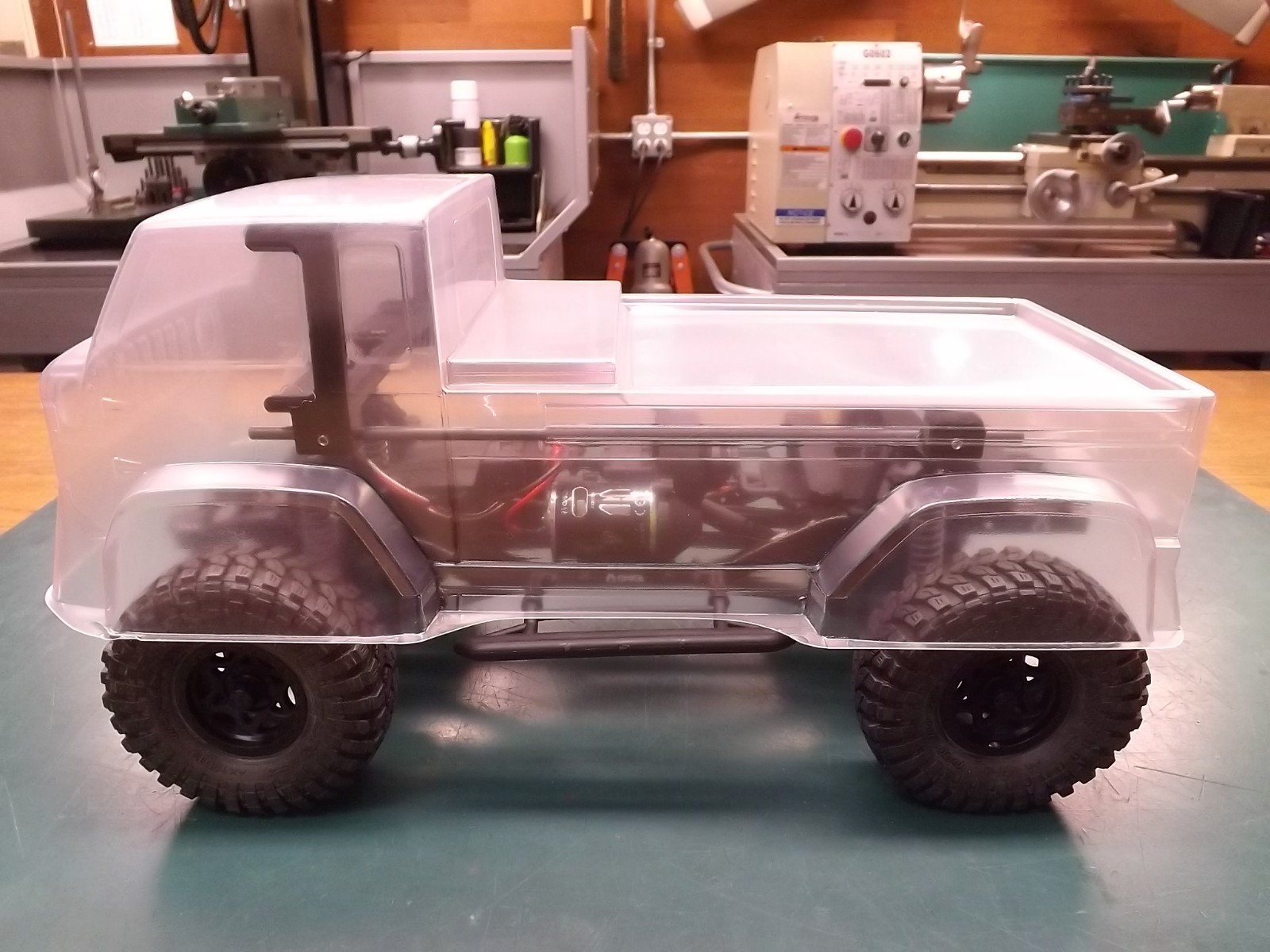 RCDM Body Mount Truss For The Axial Jeep "Mighty" FC Crawler Body SCX10 ...