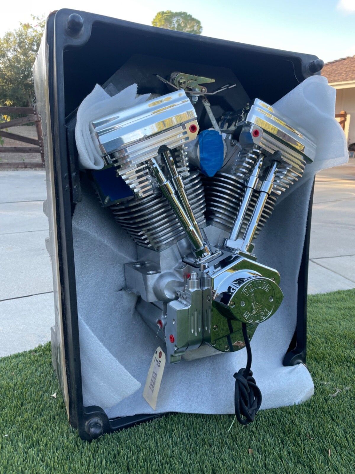 Harely Motorcycle engine NEW MID-USA POWERHOUSE 114 SUPER SHOW ENGINE ...