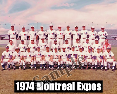 MLB 1974 Montreal Expos Team Picture Color 8 X 10 Photo Picture | eBay
