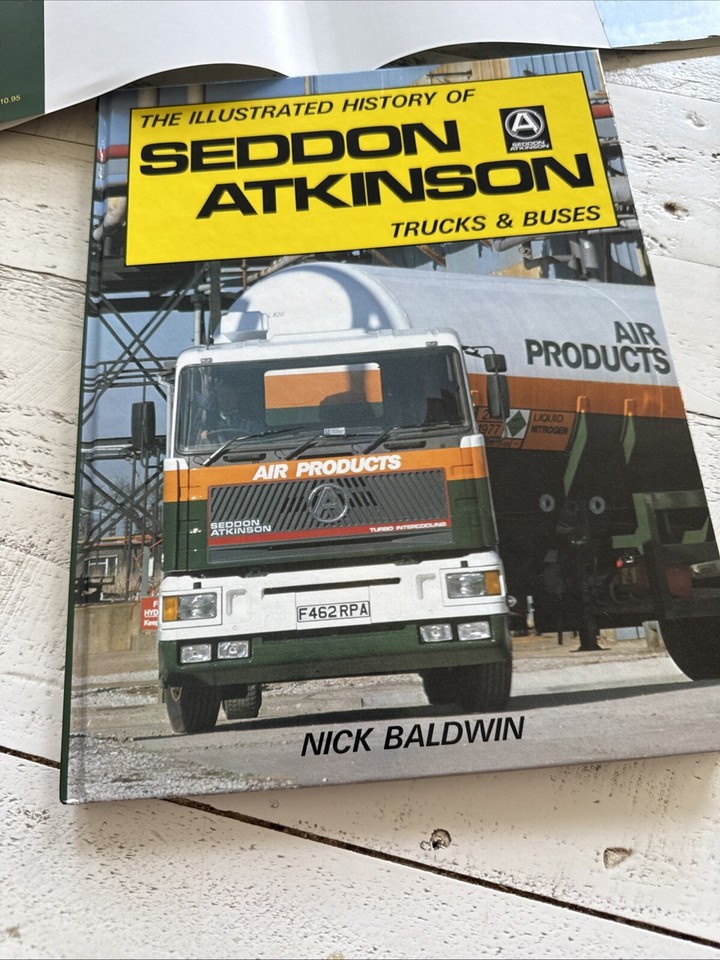 Seddon Atkinson Trucks & Buses HC + Leyland Lorries HC w/ Dust Jackets ...