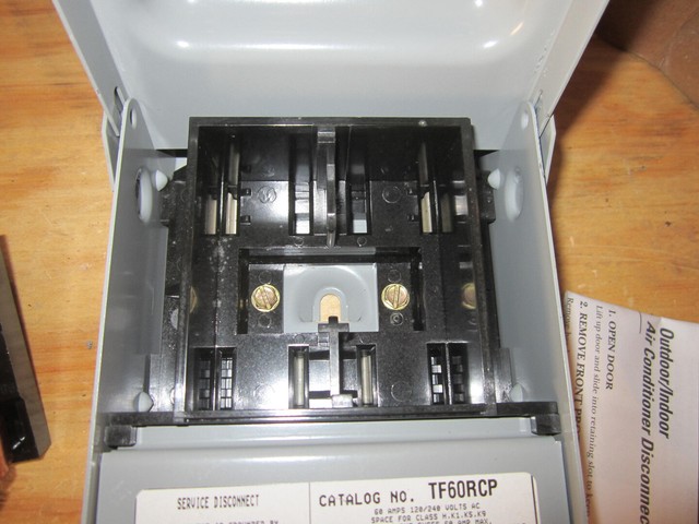 GE TF60RCP Fused AC Disconnect for sale online | eBay