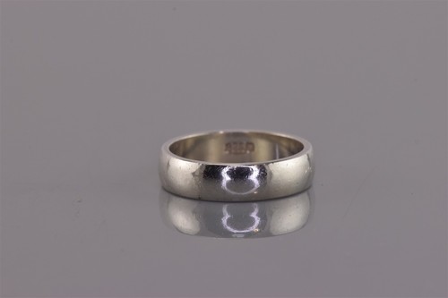 Sterling Silver 5mm Polished Plain Jane Solid Band Ring 925 Sz: 7 | eBay UK