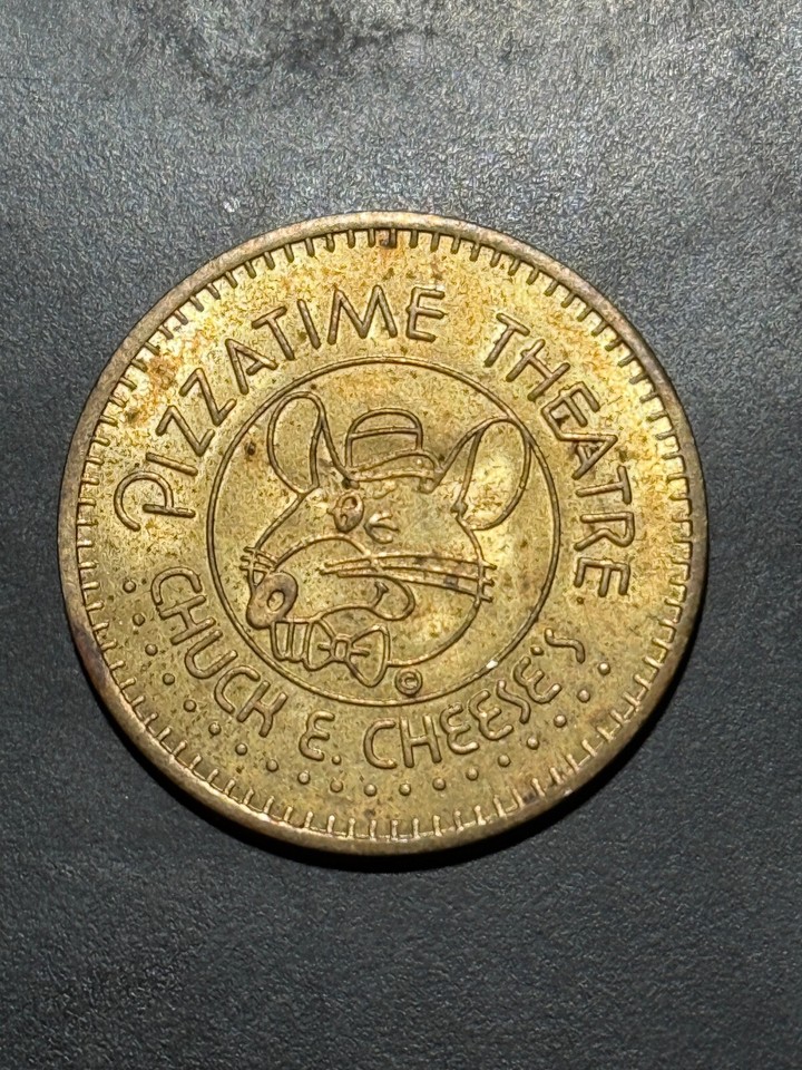 1981 25c Value Chuck E Cheese Token | eBay