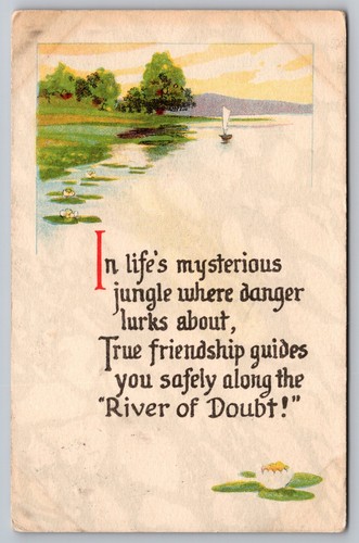 Postcard: Friendship, Poem, S. B., 151, Made In U. S. A., Divided Back ...