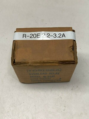TOSHIBA R-20E 2.2-3.2A OVERLOAD RELAY | eBay