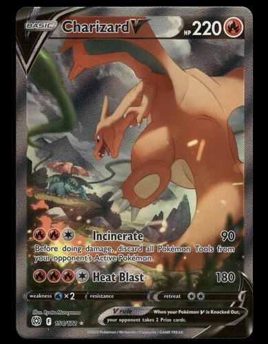 [NM] Charizard V Brilliant Stars Alt Art 154/172 Full Art Rare | eBay