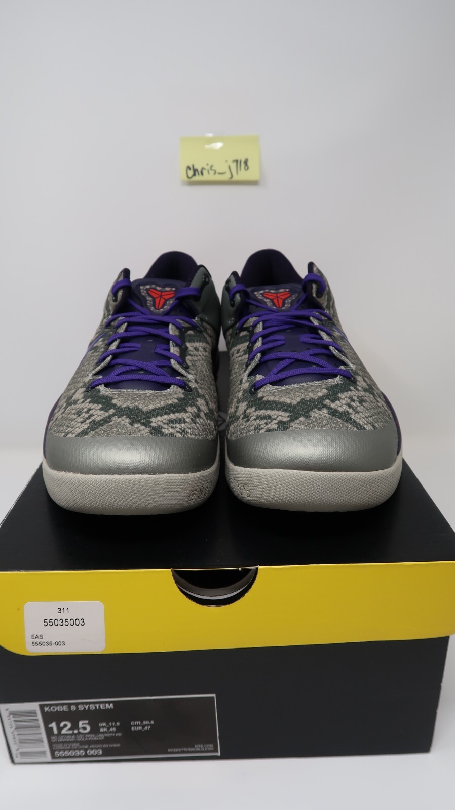 Size 12.5 - Nike Kobe 8 Mine Grey for sale online | eBay
