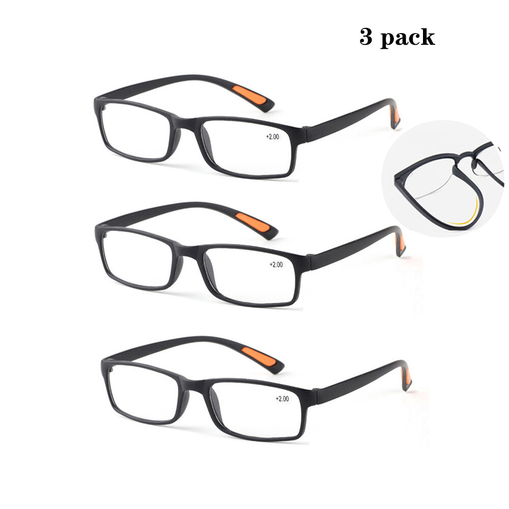 3pcs Reading Glasses Reading Aid Reading Vision Aid Glasses Diopters 3pcs Reading Glasses Reading Aid Reading Vision Aid Glasses Diopters