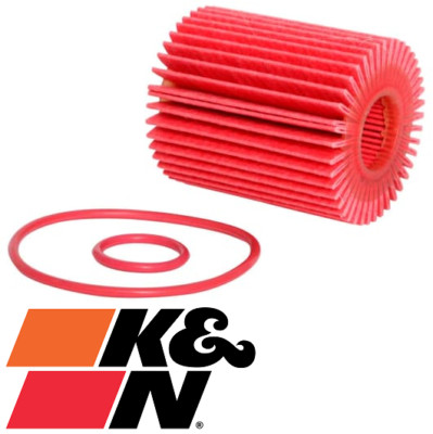 K&N HIGH FLOW CARTRIDGE OIL FILTER FOR LEXUS GS300 GRS190R 3GR-FSE 3.0L ...