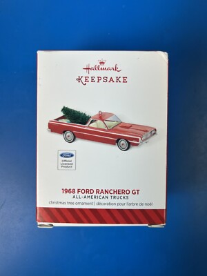 Hallmark Keepsake 1968 Ford Ranchero GT Ornament All American Trucks ...