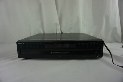 Sony CDP-CE375 Compact Disc 5 Disc CD Player Multi Changer Carousel ...