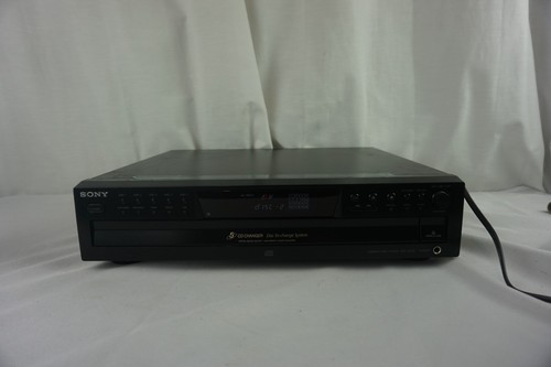 Sony CDP-CE375 Compact Disc 5 Disc CD Player Multi Changer Carousel ...