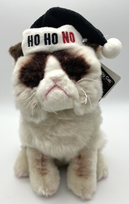 NWT GUND Grumpy Cat “Ho Ho No” Holiday Christmas Plush | eBay