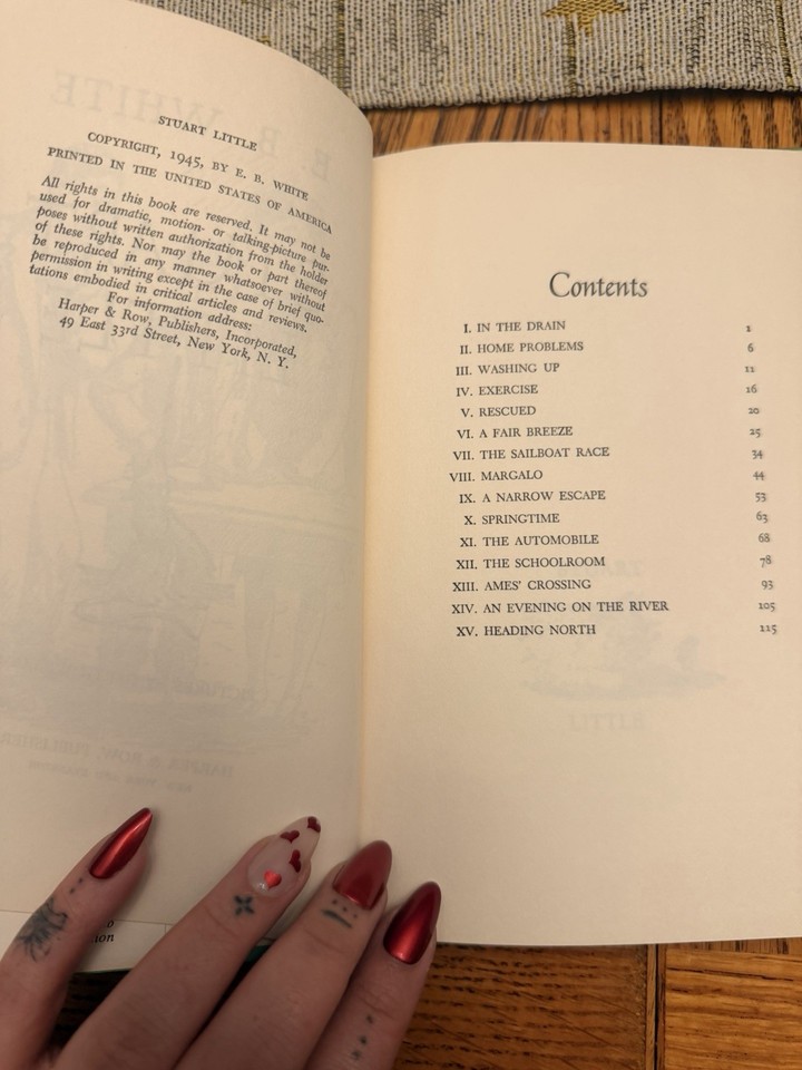 Stuart Little by E.B. White – Book Club Edition – Vintage 1945 ...