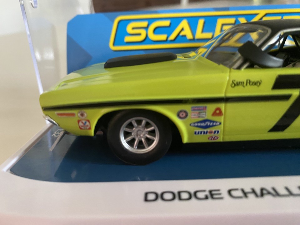 Scalextric C4164 Dodge Challenger #76 Sam Posey Trans Am DPR 1/32 Slot ...