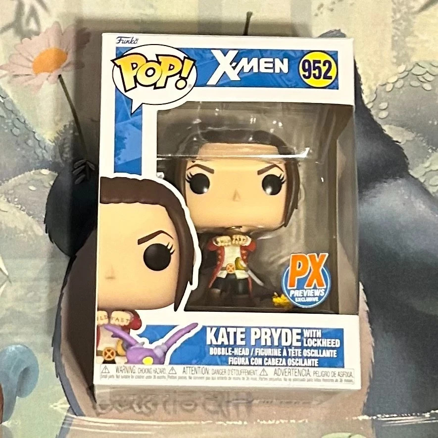 Funko Pop Marvel X-Men Kate Pryde with Lockheed #952 PX Previews ...