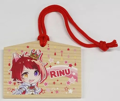 Strawberry Prince Rinu Wish Ema New Year 2022 Wooden Nylon 3.5x2.8in ...