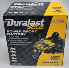 Duralast Gold AZX4L Power Sport Battery AGM Technology for sale online ...